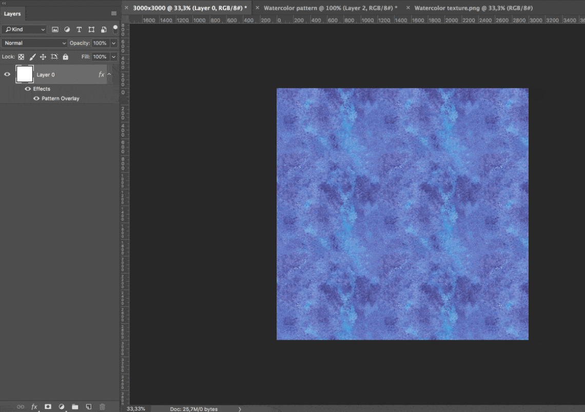 Tutorial: Create Your Best Seamless Watercolor Texture in Photoshop