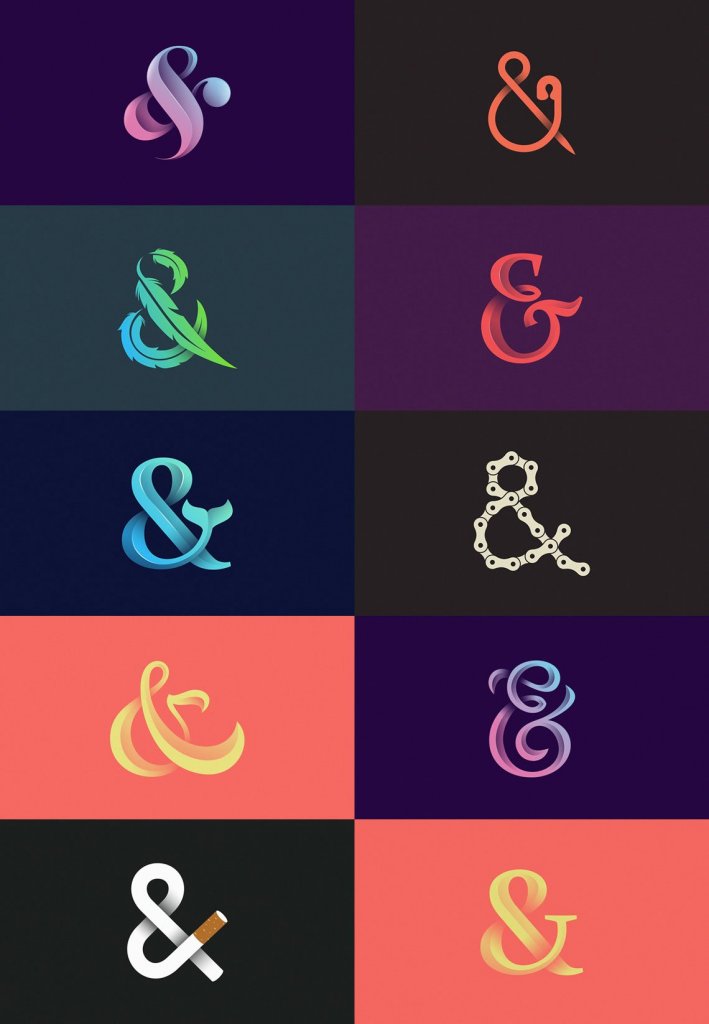 Ampersand: History And Use Of The At-Hand Glyph — The Designest