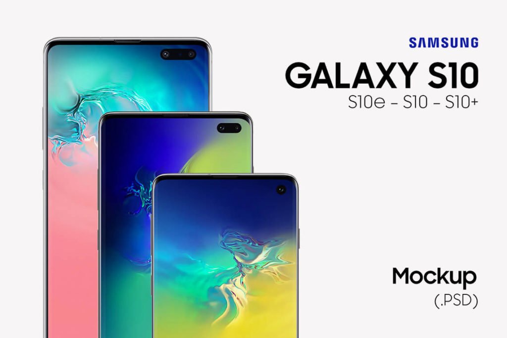 ? Free Galaxy S10 mockups: PSD & Sketch — The Designest