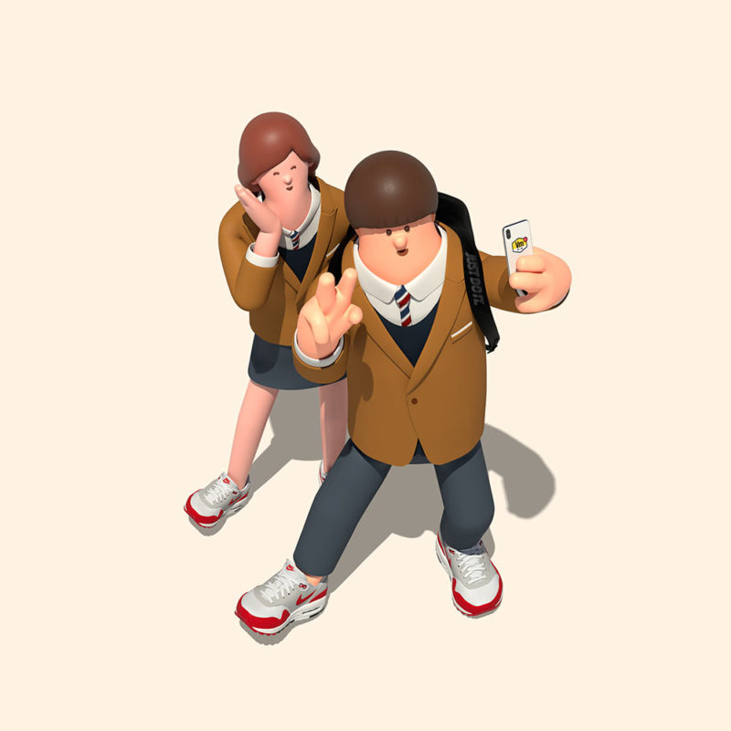 Character Design in The New Nike Collaboration — The Designest