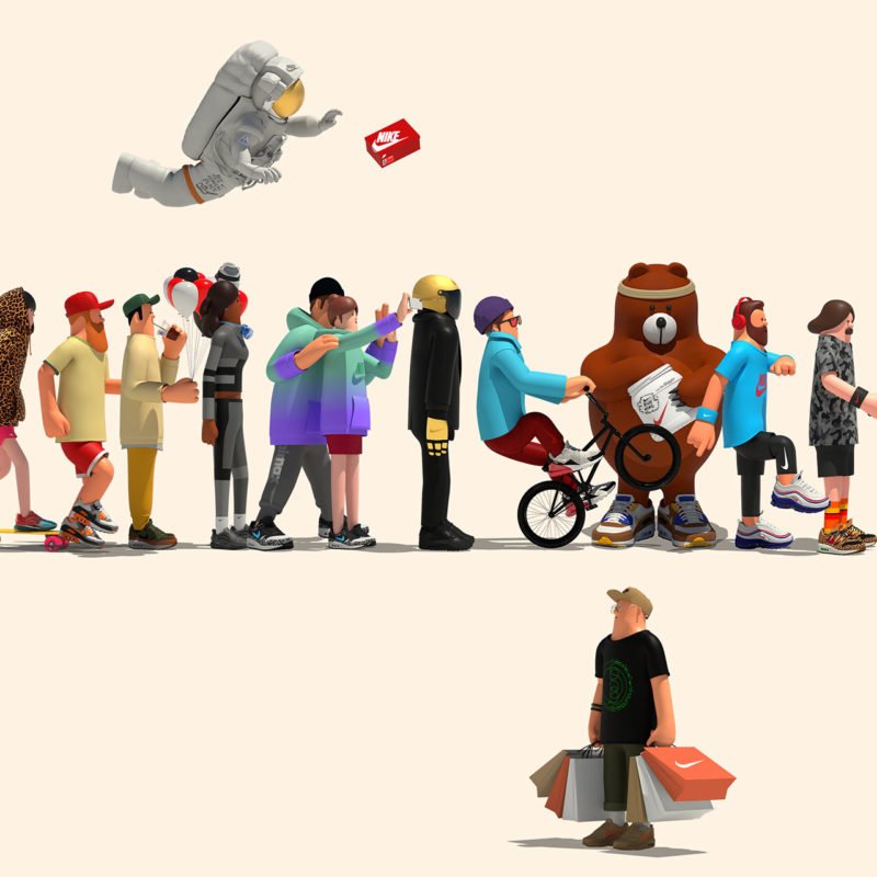 Character Design in The New Nike Collaboration — The Designest