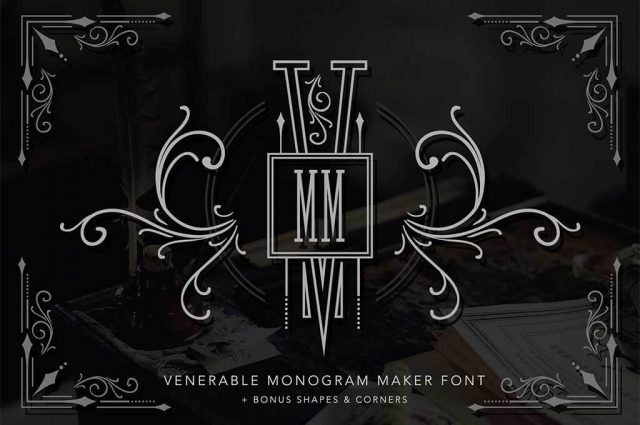 35+ Best Free Monogram Fonts: Design Like a Pro (Paid incl.)