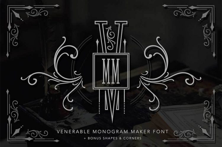 35+ Best Free Monogram Fonts: Design Like a Pro (Paid incl.)