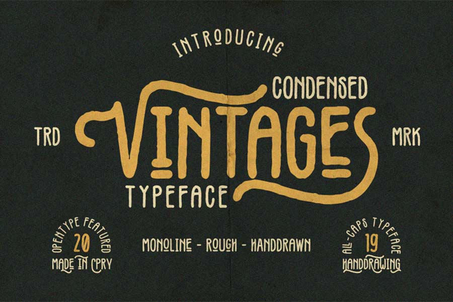 34 Rustic Fonts to Complete Your Type Toolbox - The Designest