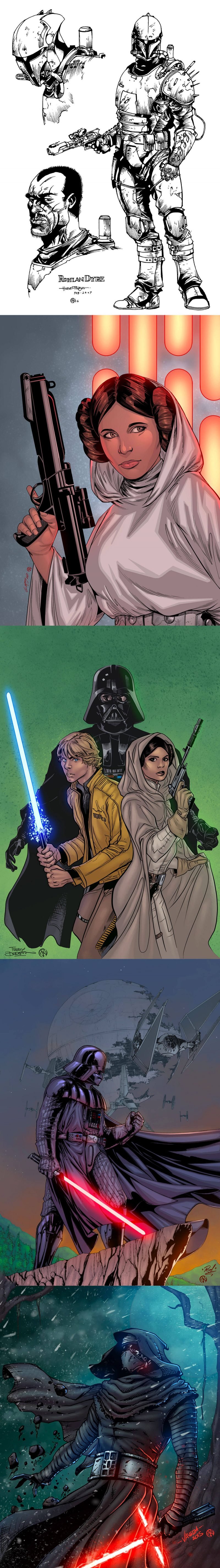 Star Wars Fan Art Updated Collection - The Designest