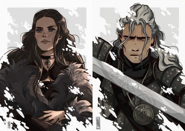 The Witcher Fan Art Gallery on The Designest