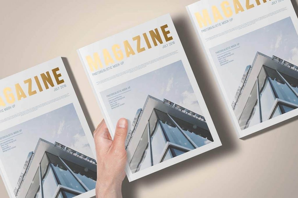 50 Best Magazine Mockup Templates — Free & Premium PSD on The Designest