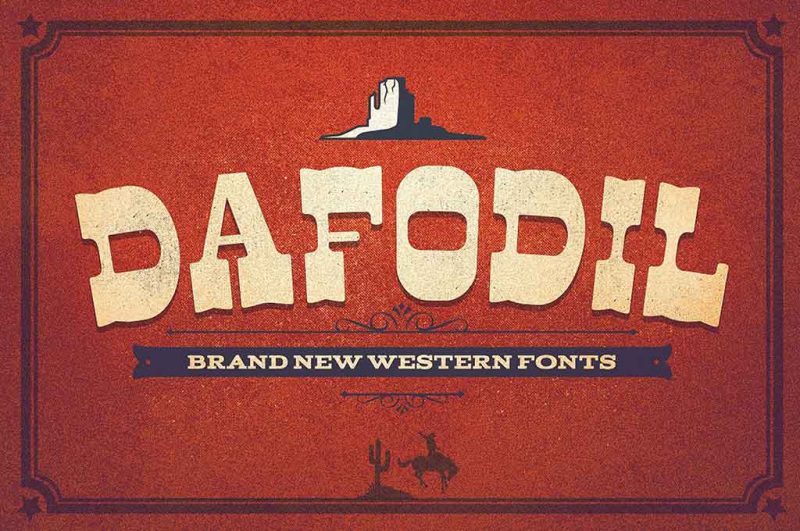 40+ Best Western Fonts: Rustic, Cowboy, and Old West Styles