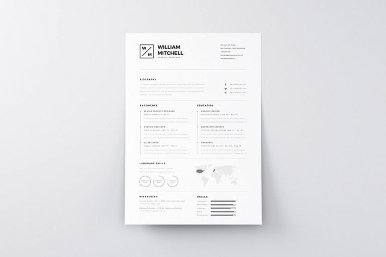 80+ Best Free Resume Templates For Job-Seekers - The Designest