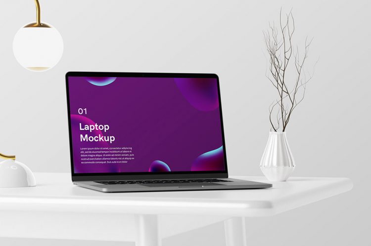 50+ Best Laptop Mockup Templates 💻 (Free & Paid) - The Designest