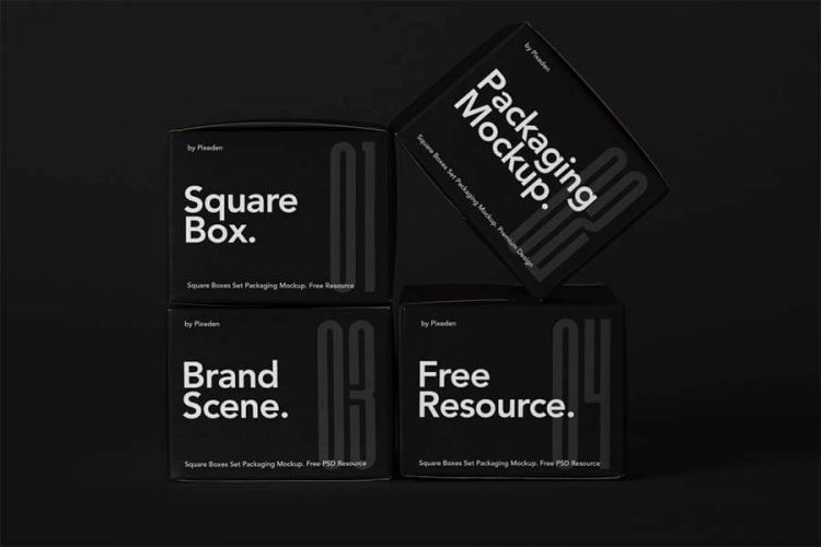 50+ Best Box Mockup Templates?(Free & Paid) - The Designest