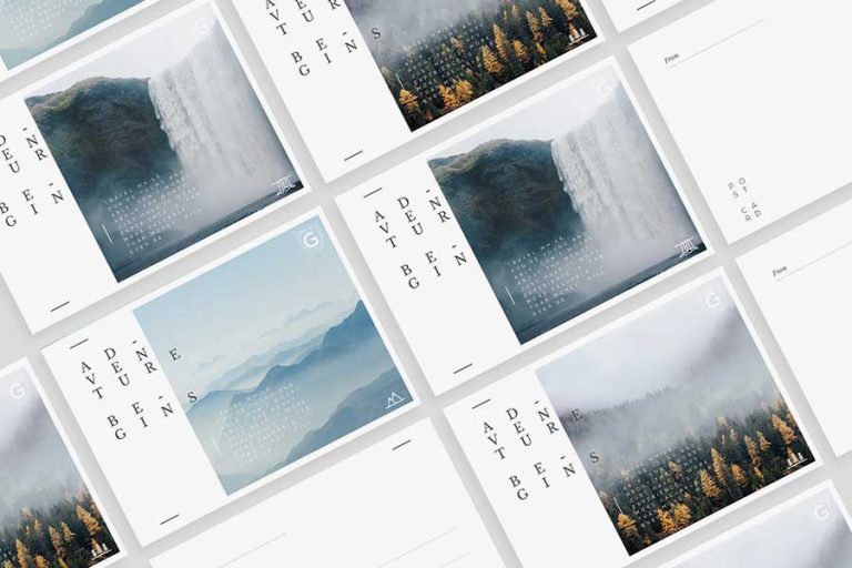 50+ Postcard Mockup Templates (Vertical, A5, A6, 4x6 and More)