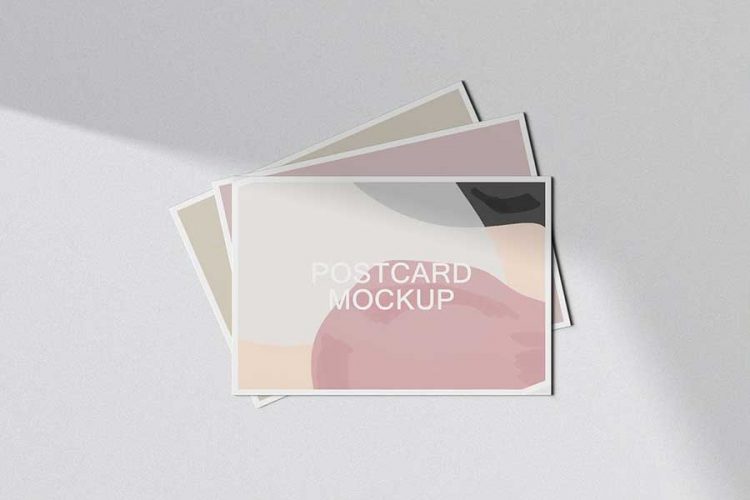 50+ Postcard Mockup Templates (Vertical, A5, A6, 4x6 and More)