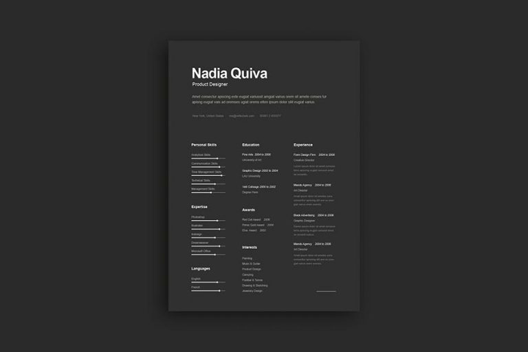 80+ Best Free Resume Templates For Job-Seekers - The Designest