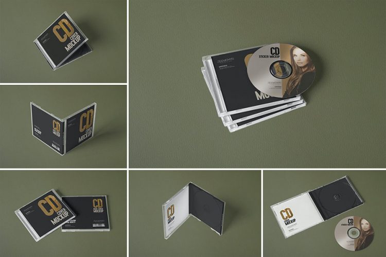 25 CD Mockups for Storing Your Design Data — The Designest