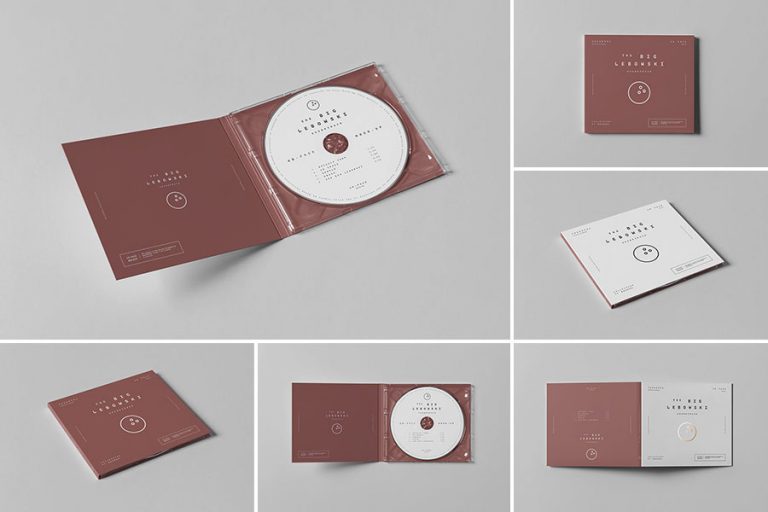 25 CD Mockups for Storing Your Design Data — The Designest