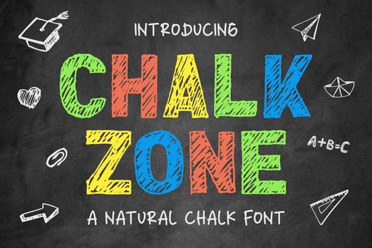 50+ Chalkboard Fonts (Free & Paid)