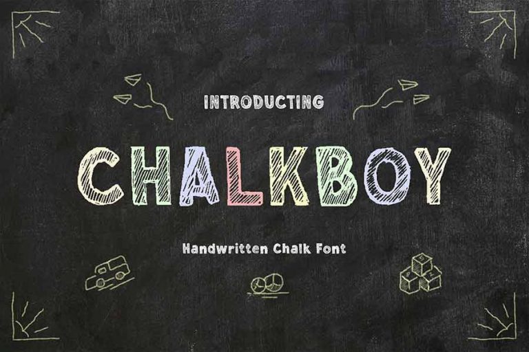 50+ Chalkboard Fonts (Free & Paid)