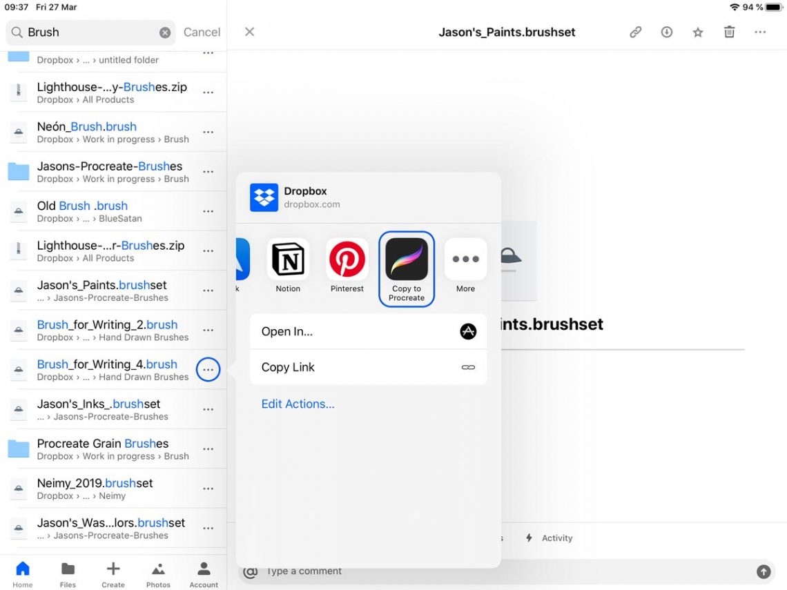 Tutorial: How to Install Procreate Brushes — The Designest