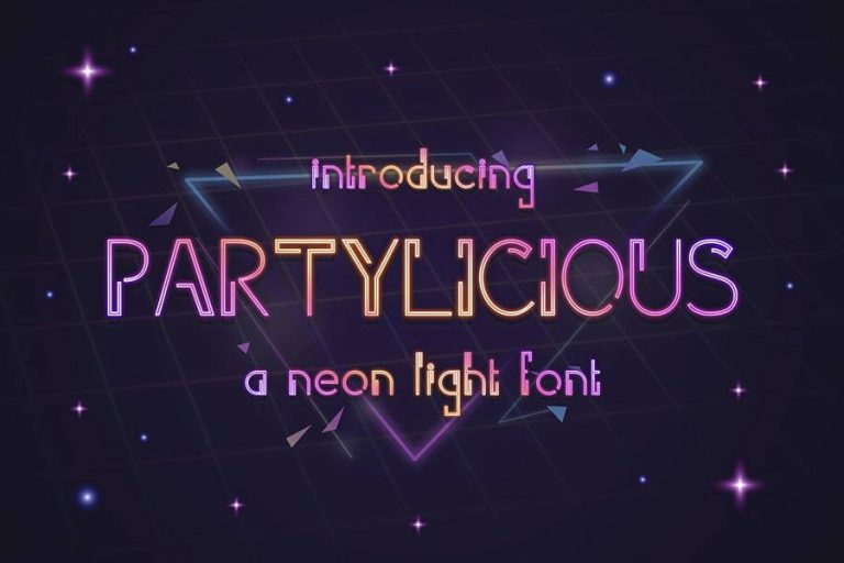 65+ Best Neon Fonts For 2024 ⬆️ Free & Paid