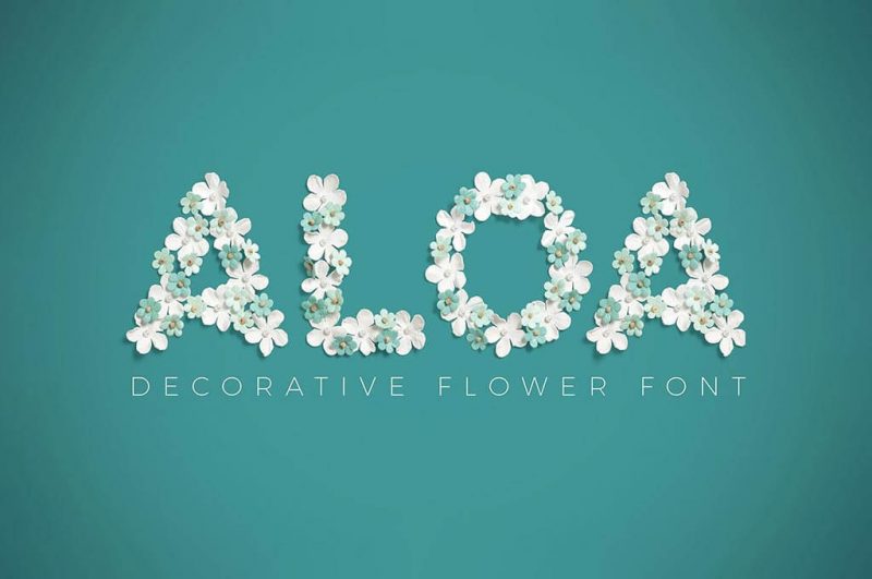 36 Floral Fonts for Perfect Botanical Compositions - The Designest