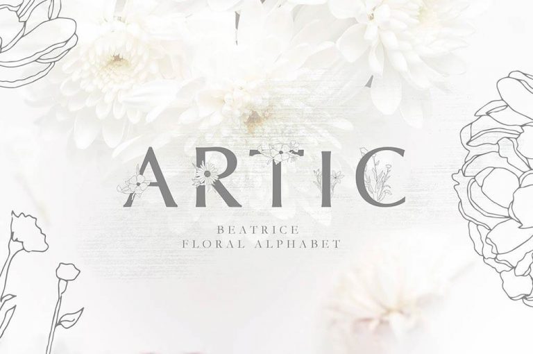 36 Floral Fonts for Perfect Botanical Compositions - The Designest