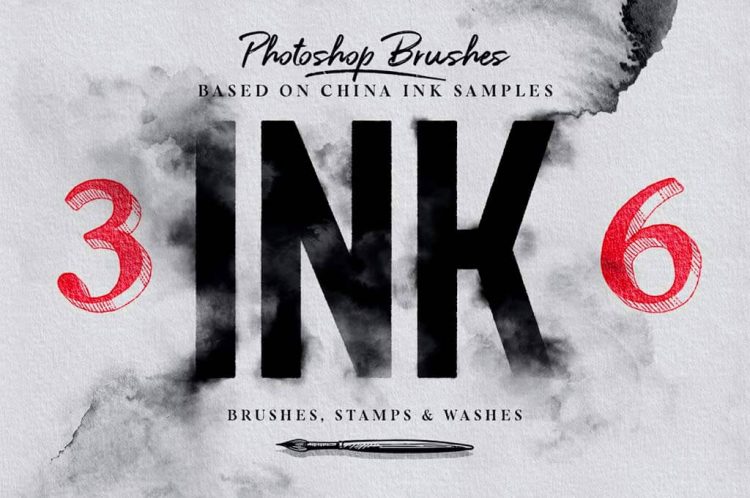 40+ Best Free Photoshop Watercolor Brushes - The Designest