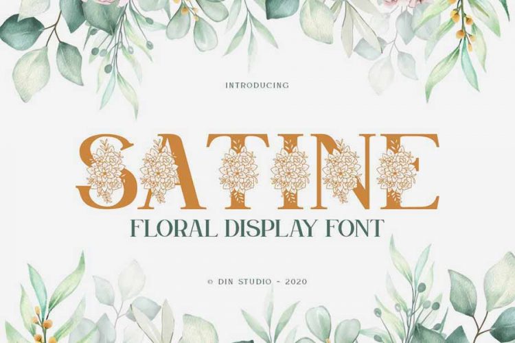 50+ Best Flower Fonts For Perfect Botanical Compositions — The Designest