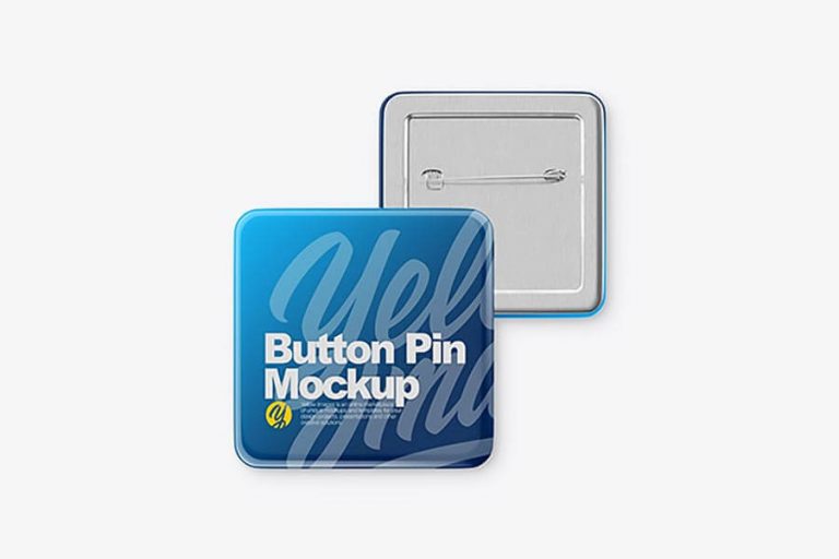 45+ Best Pin Mockup Templates?(Free & Paid)