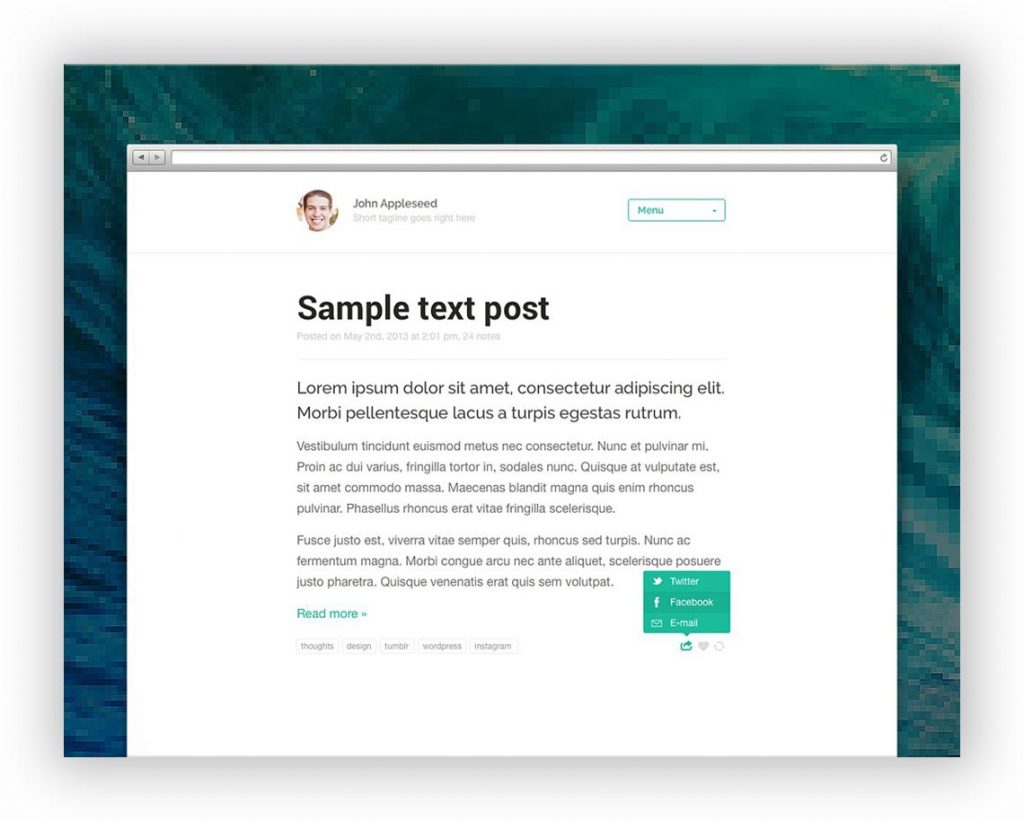40+ Best Tumblr Themes For Writers — Free & Paid — The Designest