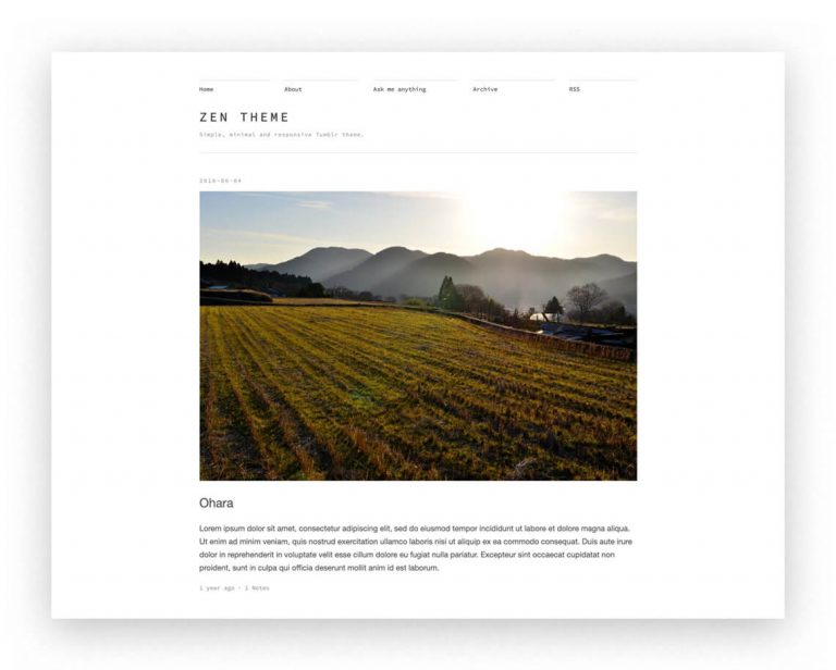 40+ Best Tumblr Themes For Writers — Free & Paid — The Designest