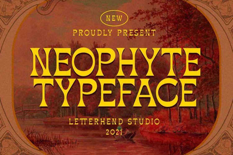 40+ Best Art Nouveau Fonts - Download Free on The Designest