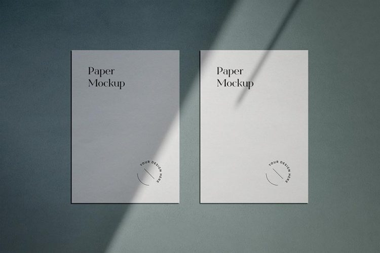 35+ Best Paper Mockup Templates?(Free & Paid) - The Designest