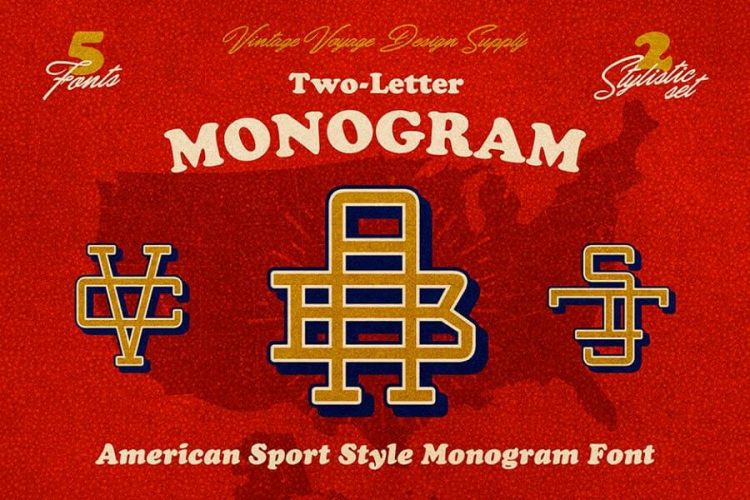 35+ Best Free Monogram Fonts: Design Like a Pro (Paid incl.)