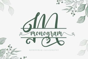 35+ Best Free Monogram Fonts: Design Like a Pro (Paid incl.)