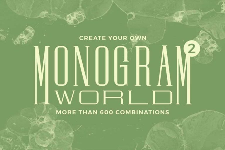 35+ Best Free Monogram Fonts: Design Like a Pro (Paid incl.)