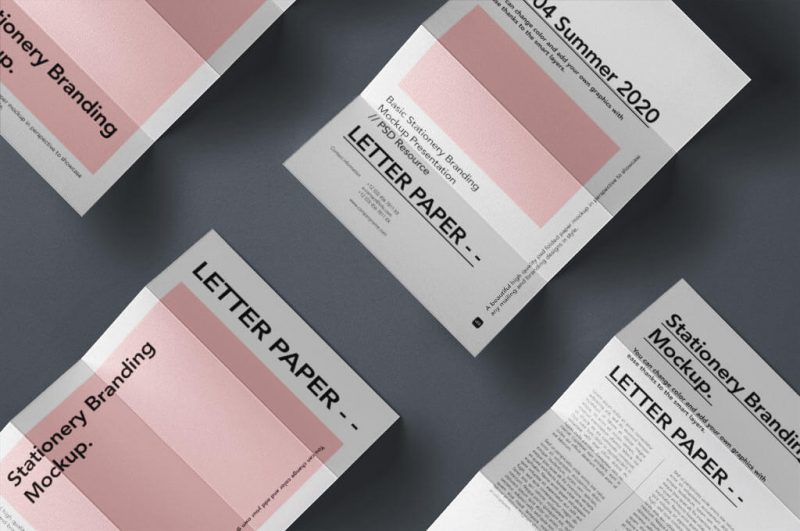 35+ Best Paper Mockup Templates?(Free & Paid) - The Designest