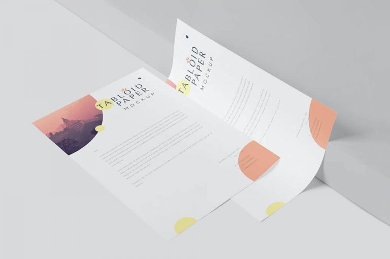 35+ Best Paper Mockup Templates?(Free & Paid) - The Designest