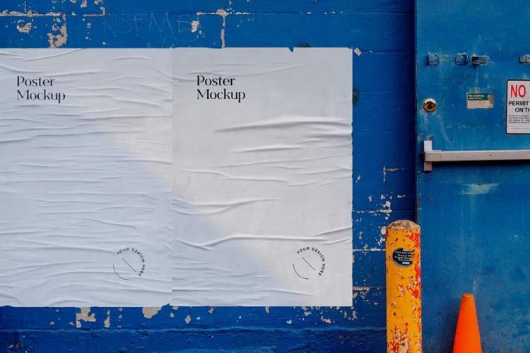 45+ Best Poster Mockup Templates (Free & Paid) - The Designest