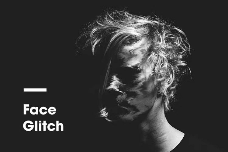 55+ Best Glitch Effects Photoshop Selection (Free & Paid)