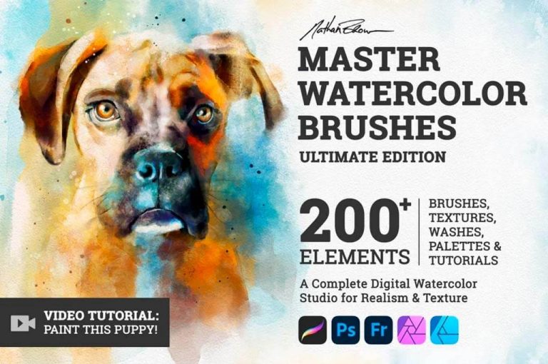 30+ Best Affinity Designer Brushes (Free & Paid)