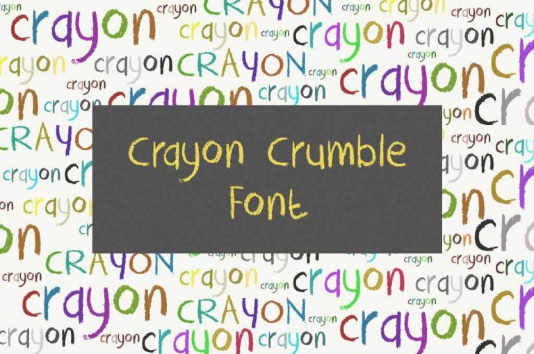 30+ Best Crayon Fonts ?️ (Free & Paid) - The Designest