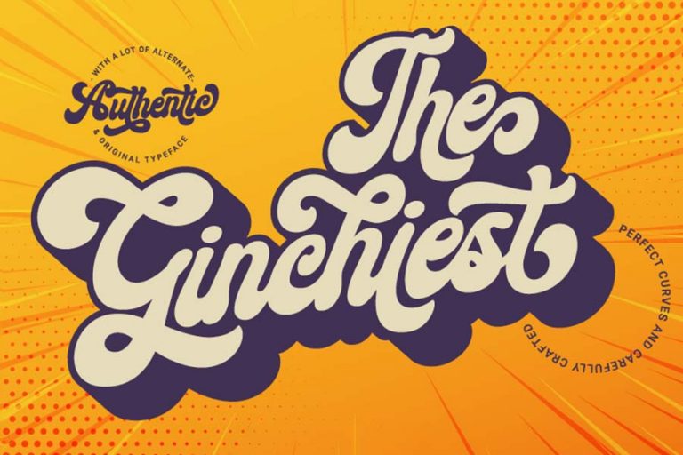 ☮️ 30+ Hippie Fonts That Bring The '60s Back - The Designest