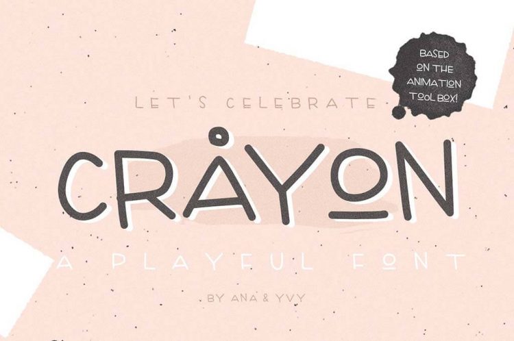 25+ Crayon Fonts to Color Your Designs — The Designest
