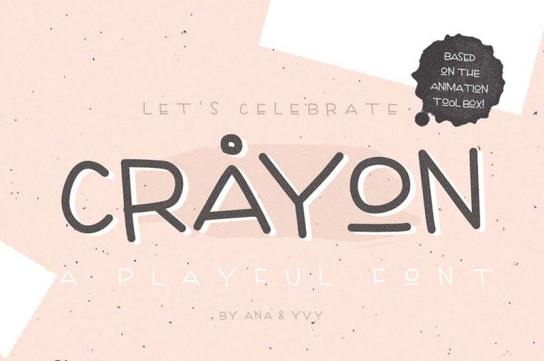 25+ Crayon Fonts to Color Your Designs — The Designest