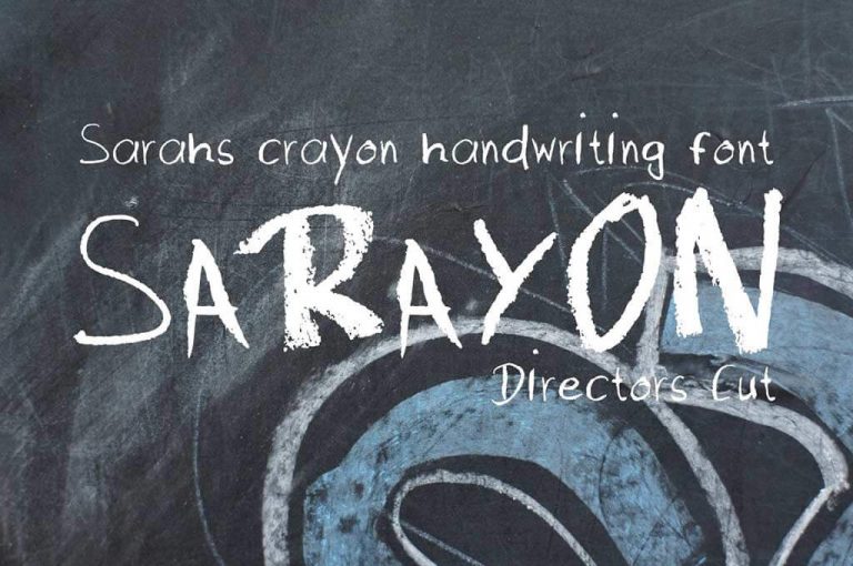 25+ Crayon Fonts to Color Your Designs — The Designest
