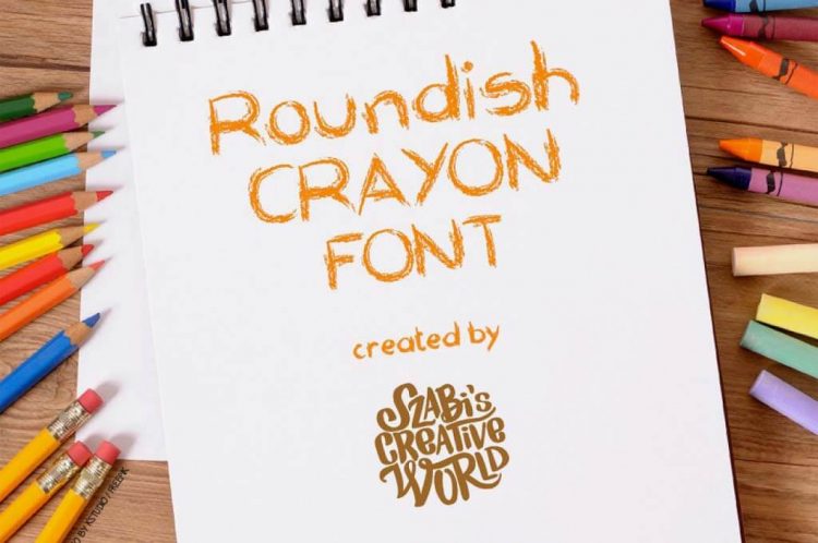 25+ Crayon Fonts to Color Your Designs — The Designest