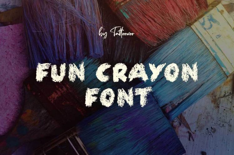 30+ Best Crayon Fonts ?️ (Free & Paid) - The Designest