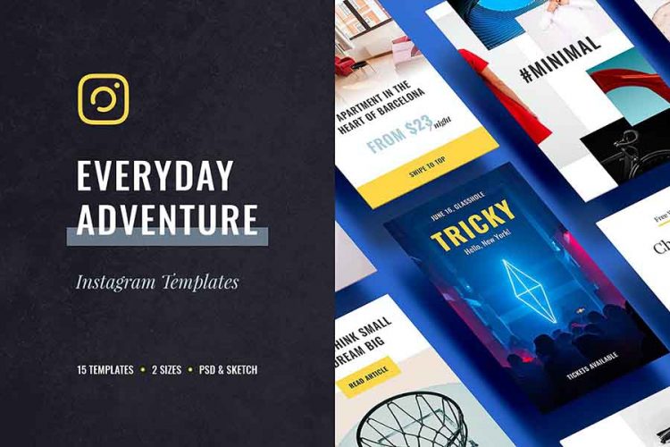 60+ Best Instagram Templates For Your Story and Profile Posts