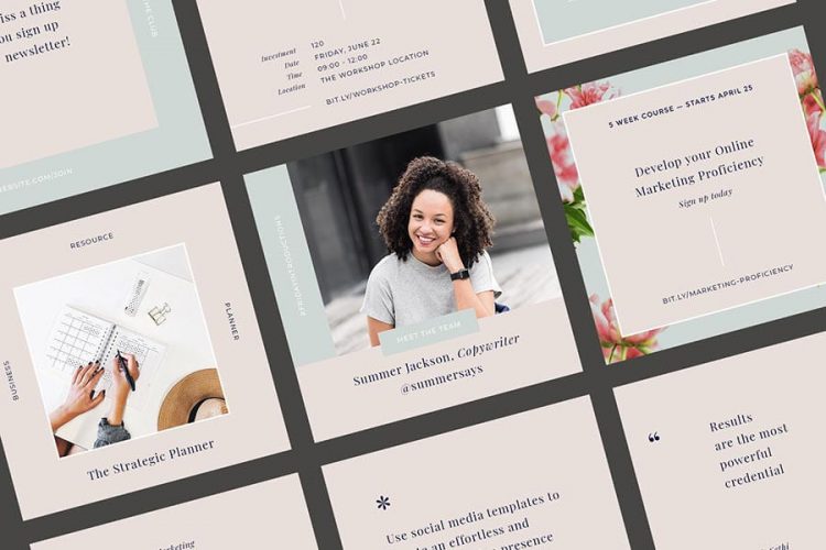 60+ Best Instagram Templates For Your Story and Profile Posts